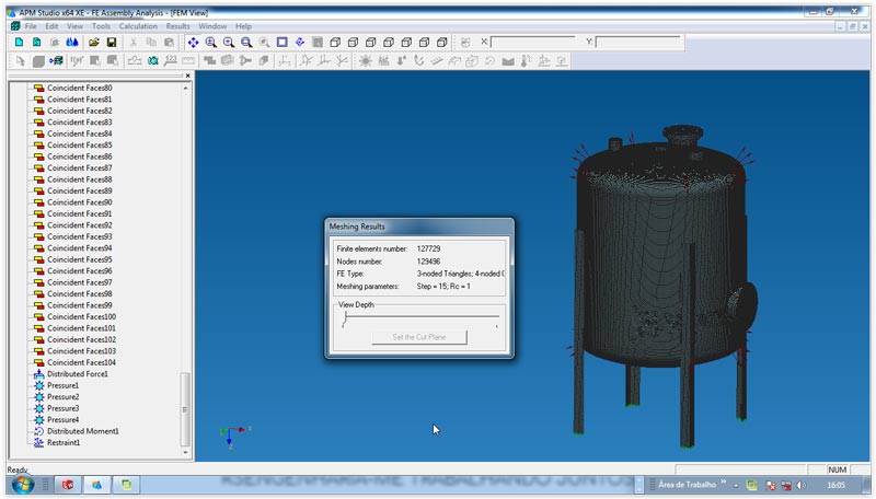 Análise CAE – FEA – RS
